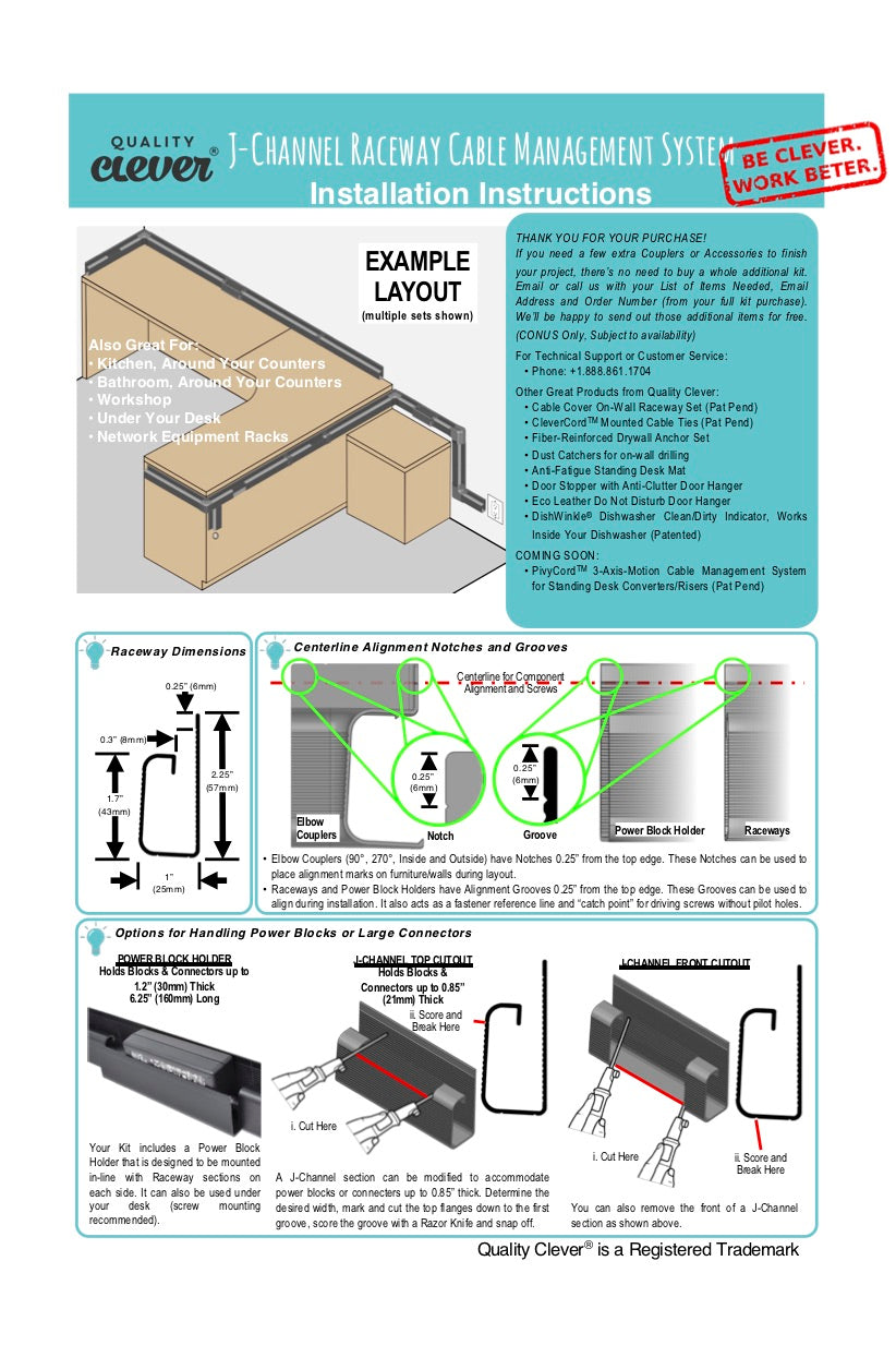 J Channel Cable Raceway System – Quality Clever